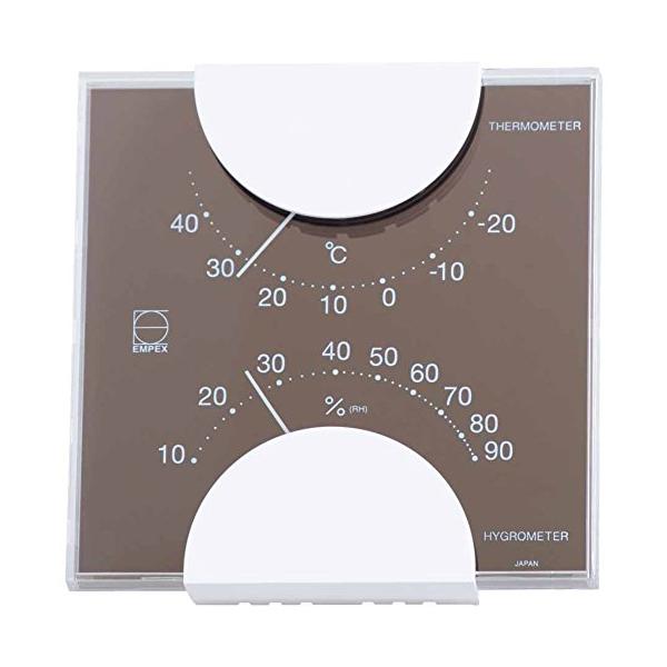 サイズ:10.5×10.2×2.0cm本体重量:75g素材・材質:アクリル、PS樹脂生産国:日本温度計湿度計置き掛け兼用