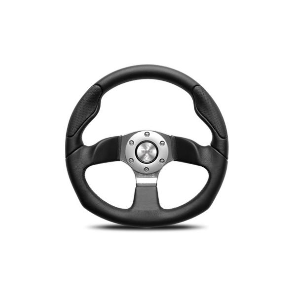 ■カラー・サイズ：ブラックレザー/クロームスポーク ■メーカー希望小売価格(税込)：￥49,500 ■備考： C-73 ホーンボタンHBR-03が付属します。アースリングL型・取付ビス6本付属。ボス（ハブ）・配線・レンチは付属しませんのでボ...