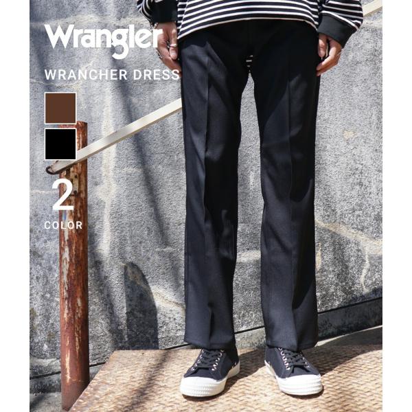 1960年誕生のWrangler名作パンツ《WRANCHER DRESS》。洗濯しても消えないセンタープレスが生む端正な表情と、裾に向かって控えめに広がるフレアシルエットで幅広いスタイルに対応。ポリエステル100％の柔らかな履き心地、適度な...