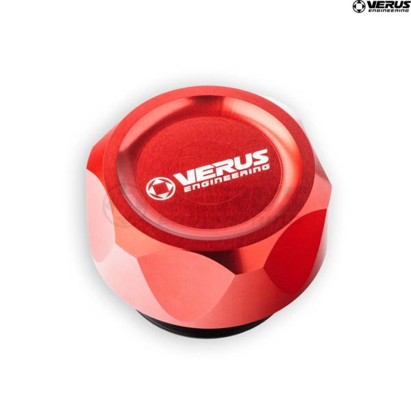 VERUS ENGINEERING：FHS Oil Cap - Toyota Corolla■OVERVIEW：概要アメリカ製の頑丈なアルミニウム製キャップで、退屈な純正オイルキャップのイメージを変える事ができます。 エンジンルームにカラー...
