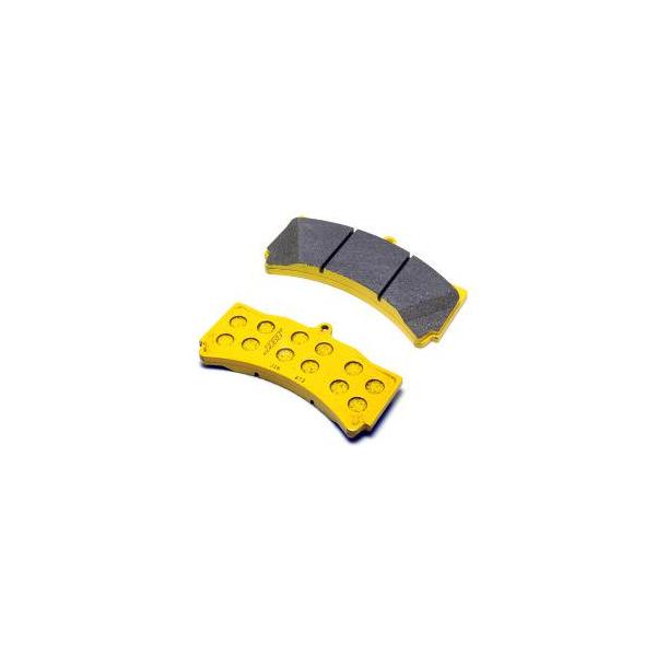 JBT COMPLETE BRAKE KITに採用されているブレーキパッドセットです。キャリパー2個分のパッドのセットとなります。JBTのブレーキキャリパーならびにJBTがOEMにて作製しているキャリパーに仕様可能なパッドです。バックプレー...