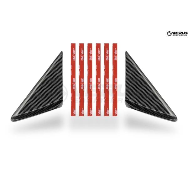 ● 不快な風切り音（バフェッティング）の解消: ポルシェ991.1/991.2 GT3およびGT3RSで問題となる窓開け時の不快な風切り音を解消するために設計されたデフレクターキットです。● 高品質カーボン製と見た目の向上: プリプレグカー...