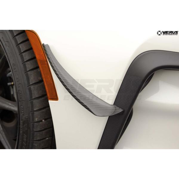 VERUS ENGINEERING：Dive Plane (Canard) Kit - 2022+ Toyota GR86● フロントダウンフォース増加: フロントスプリッターを前方に移動させることなく、ダイブプレーンから強力な渦を発生させ...