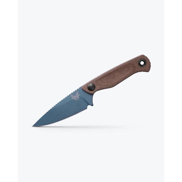 爆買 数量限定品 ベンチメイド 203BT-01 ダキアン ブラウンキャンバスマイカルタ シースナイフ Dacian Blue Denim BENCHMADE