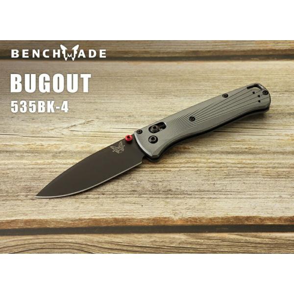 爆買 ベンチメイド 535BK-4 バグアウト アルミ 折り畳みナイフ,BENCHMADE BUGOUT Folding Knife