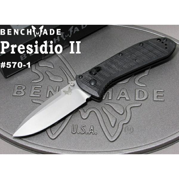 爆買 ベンチメイド 570-1 プレシディオ2 ウルトラ /シルバー直刃 ,折り畳み ナイフ,BENCHMADE PRESIDIO II ULTRA【日本正規品】