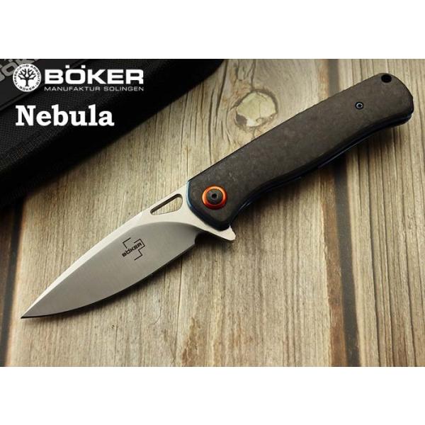 ボーカー プラス 01BO319 ネビュラ ライナーロック フリッパー 折り畳みナイフ,BOKER Plus Nebula Folding Knife【日本正規品】