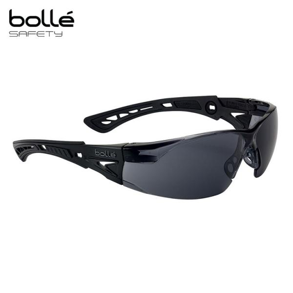 ボレー Bolle RUSH＋BSSI ラッシュ プラスセーフティグラス スモーク ブラックフレーム  PSSRUSP443B【送料無料】