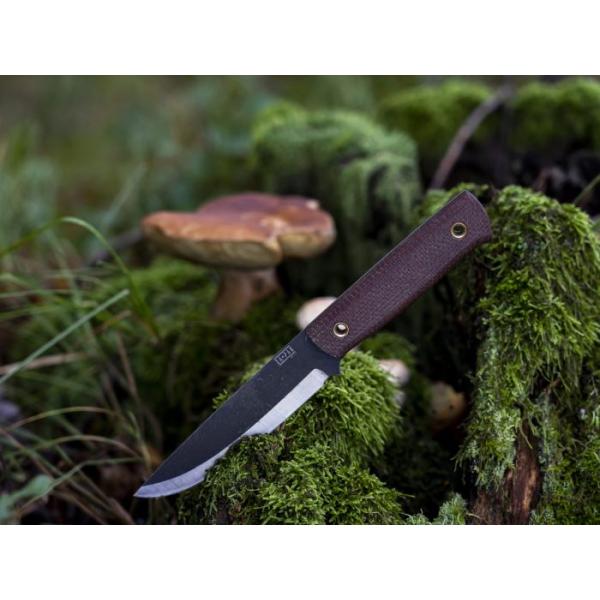 ザパス BiWi 12 BW12-M-BR X50CrMov15 鋼 マイカルタ ハンドル シースナイフ  ZA-PAS Knife