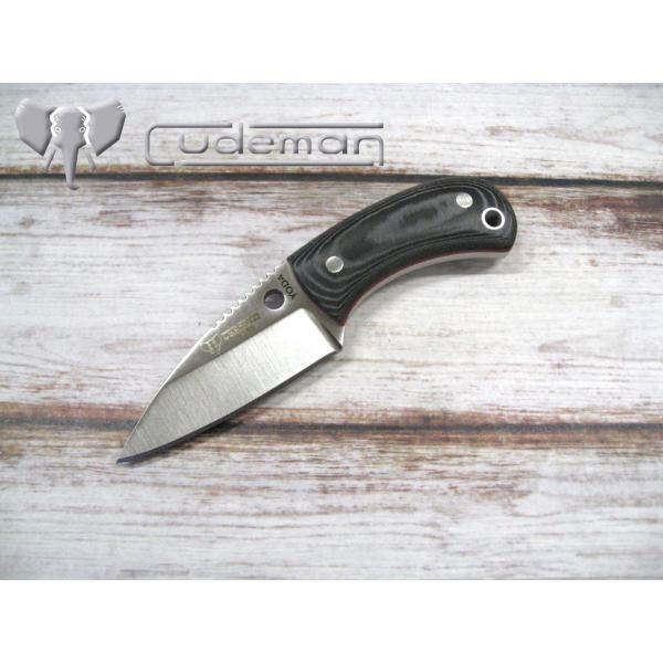 クードマン CUD200M ヨーダ ブッシュクラフト ナイフ BOHLER N-695鋼 ブラックキャンバスハンドル アウトドア,Cudeman Yoda BUSHCRAFT Knife