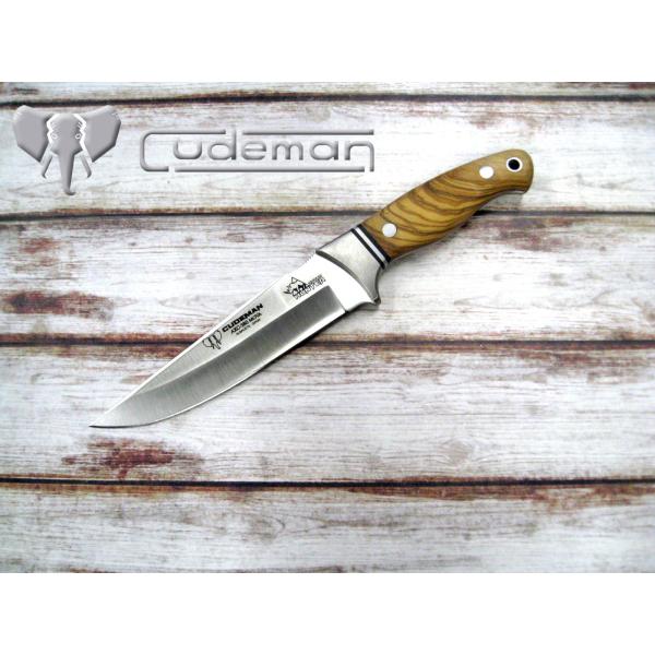 クードマン CUD248L 大型 ブッシュクラフト スポーツ ナイフ B?HLER N-695鋼/オリーブウッド ハンドル アウトドア,Cudeman BUSHCRAFT Knife