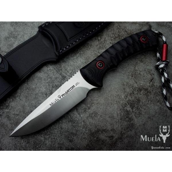 ムエラ ファントム12 ブッシュクラフトナイフ 120mm マイカルタ Muela PHANTOM-12W