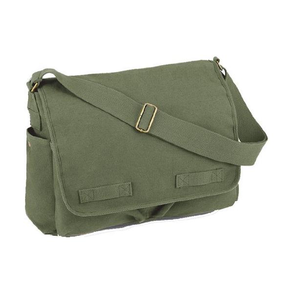 ロスコ 9148  オリーブドラブ HW クラシック メッセンジャー バッグ バック (24 ジャック・バウアーモデル) ROTHCO