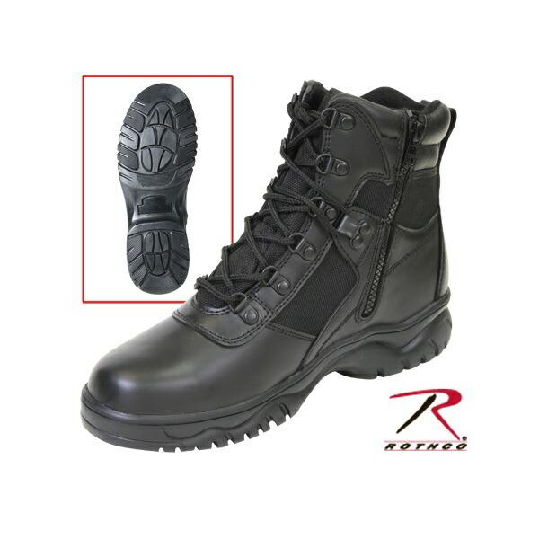 ロスコ/ROTHCO レザー サイドジッパーウォータープルーフ ブーツ WT(防水靴27cm 5190