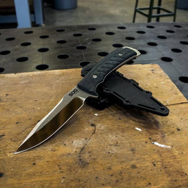 ソグ/SOG  USA製 ピラー ナイフ  S35VN鋼/マイカルタハンドル PILLAR