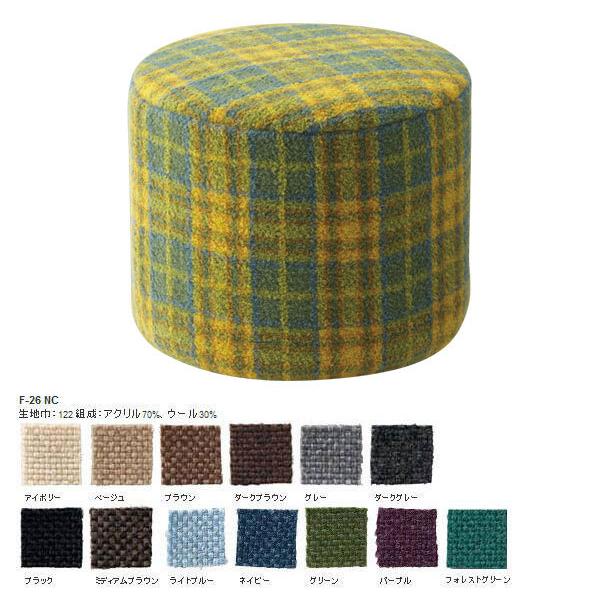 北欧カフェ風のおしゃれなスツールサイズ：幅380 奥行380 高さ330 mm材質：木枠、ウレタンフォーム張地：アクリル70%、ウール30%カラー：アイボリー/ベージュ/ブラウン/ダークブラウン/グレー/ダークグレー/ブラック/ミディアムブ...