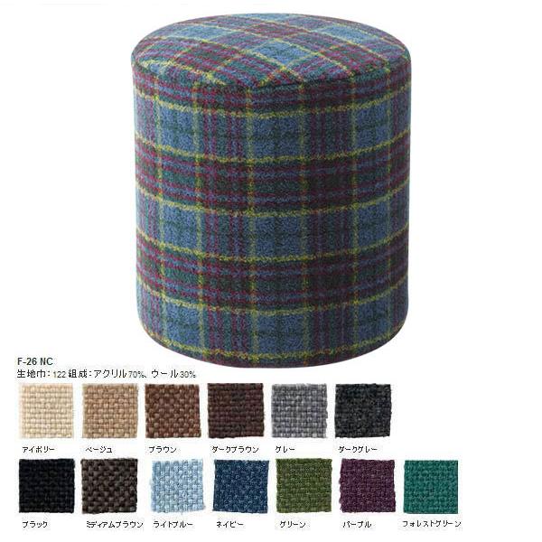 北欧カフェ風のおしゃれなスツールサイズ：幅380 奥行380 高さ430 mm材質：木枠、ウレタンフォーム張地：アクリル70%、ウール30%カラー：アイボリー/ベージュ/ブラウン/ダークブラウン/グレー/ダークグレー/ブラック/ミディアムブ...