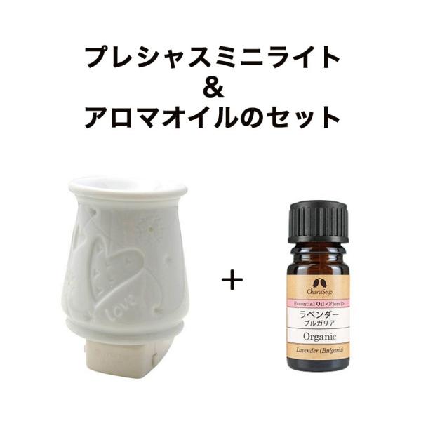コンセント式アロマミニライトとアロマオイルのセット商品です。アロマテラピー初めての方にも使いやすいラベンダー・オレンジ・ペパーミント・ユーカリ精油からお一つお選びください。コンセント式ライトは細かいオーナメントがいくつも重なり合い、陰影がキ...