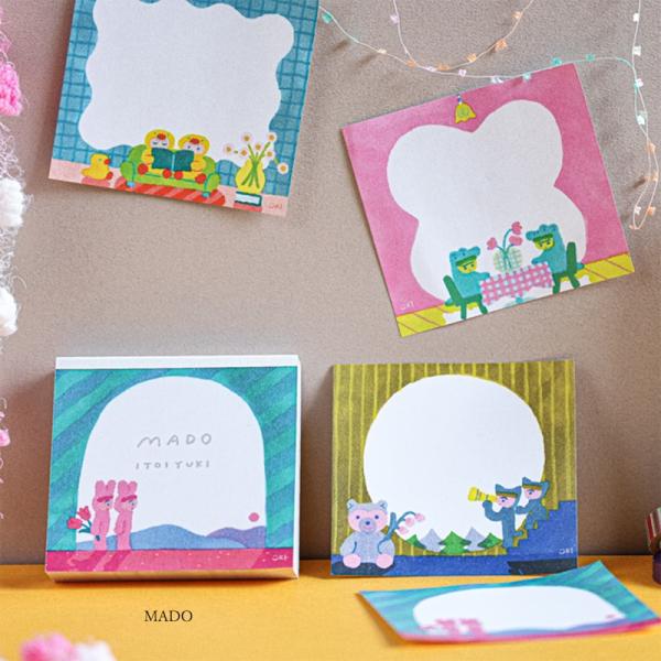 爆買 【cozycaproducts】いといゆきブロックメモ