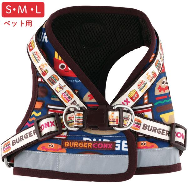 ペット用ベストハーネスSMLサイズバーガーコンクスPTHV2PTHV3PTHV4 爆買