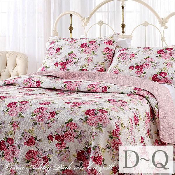 LAURA ASHLEY ベッドカバー ベッドスプレッド クイーンサイズ LAURA ASHLEY ベッドカバー ベッドスプレッド クイーンサイズ