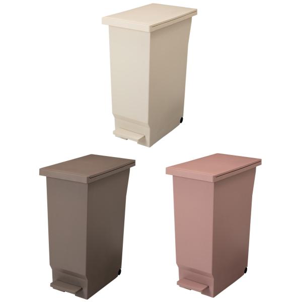 サイズ（約）W27×45.5×61.5cm　フタを開けた高さ　86.5cm材　質　ポリプロピレン重　量（約）2470g置き場所に合わせてフタの向きを選べます。パッキン付きなので臭いが漏れづらい。横開きなので高さを抑えることが出来ます。キャス...