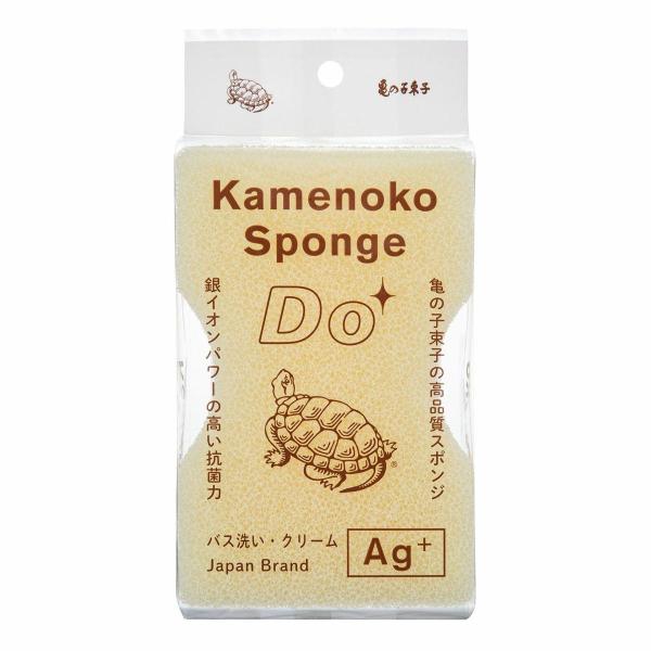 サイズ　幅90×厚45×高140mm材　質　ポリウレタン・銀系無機抗菌剤耐熱温度　120度亀の子スポンジDoは、シンプルさと清潔さにこだわり、さらには持ちやすい形にも目を向けました。キッチン用スポンジより目を粗くし、水切れをよくしたお風呂用...