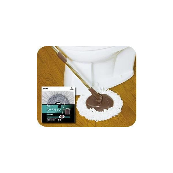 サイズ：拭き幅：約26cm材　質:ポリエステル・ポリプロピレンTSM545 トルネード丸型セットの専用スペアモップです。フローリング、クッションフロア、タイル等の床面の水拭きに適しています。