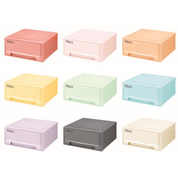 材　質【引出、外枠、天板】ポリプロピレン 【前枠】スチロール樹脂外寸（約）幅45×奥行45×高さ20cm有効内寸（約）幅40×奥行40×高さ16cm収納の目安（約）Yシャツなら5枚積み重ね使用　3段まで可能引出耐荷重（約）2.7kg別売キャ...