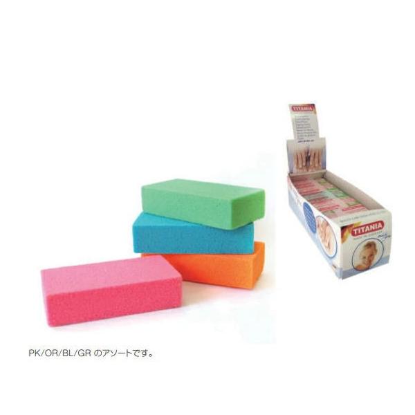 サイズ：5×10×2.5cm材　質：ポリウレタン・ハード・フォームドイツのブランド、チタニアの軽石。ポリウレタン製なので軽石自体も減っていき、いつでも新しい削り目でお手入れができます。【カラーについて】4色ございますが入荷時期によってカラー...