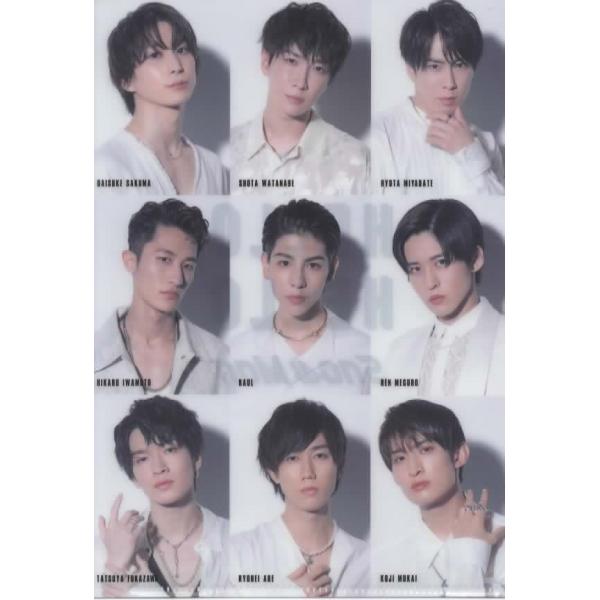 A5サイズクリアファイル。状態概ね良好です。外袋(ビニール袋・OPP袋)は、新品の袋を使用しております。---------------------------・Snow Man スノーマン 岩本照 深澤辰哉 阿部亮平 渡辺翔太 宮舘涼太 佐...