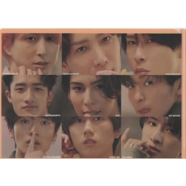 A5サイズクリアファイル。やや傷やスレあり。外袋(ビニール袋・OPP袋)は、新品の袋を使用しております。---------------------------・Snow Man スノーマン 岩本照 深澤辰哉 阿部亮平 渡辺翔太 宮舘涼太 佐...