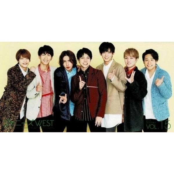 状態良好です。中古品になりますのでご理解のうえご購入お願い致します。----------------・ジャニーズWEST(WEST.)中間淳太 桐山照史 重岡大毅 小瀧望 濱田崇裕 神山智洋 藤井流星