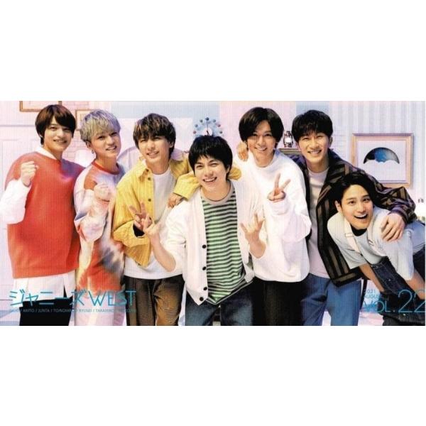 状態良好です。中古品になりますのでご理解のうえご購入お願い致します。----------------・ジャニーズWEST(WEST.)中間淳太 桐山照史 重岡大毅 小瀧望 濱田崇裕 神山智洋 藤井流星