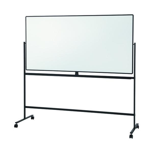 環境面と価格にもこだわった両面無地のホワイトボード。珍しい脚ブラックタイプ。商品の詳細 ●外形寸法（幅）[mm]：1892●外形寸法（奥）[mm]：562●外形寸法（高）[mm]：1800●質量[kg]：16.2●板面有効寸法：幅1776×...