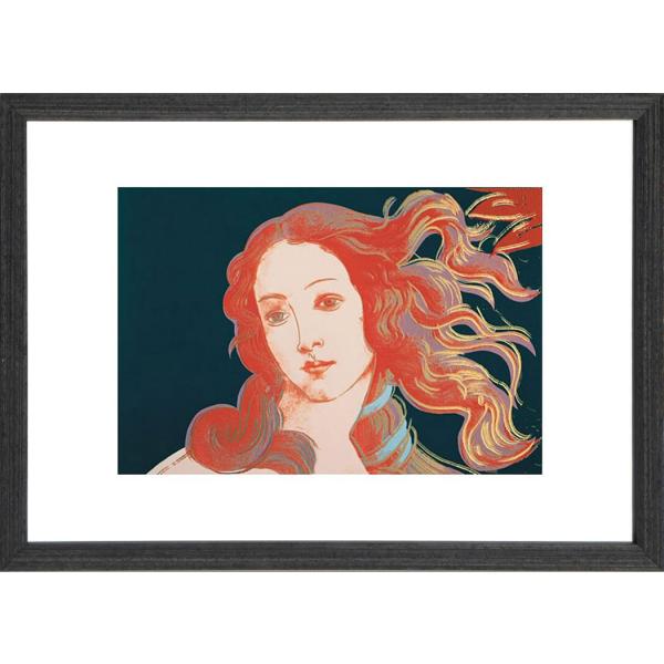 【商品名】アンディウォーホル アートパネル アートフレーム付 壁掛け用(絵は(c)The Andy Warhol Foundation for the Visual Arts, Inc. オフセット印刷・額縁は無垢材 塗装仕上げ)【人物説明...