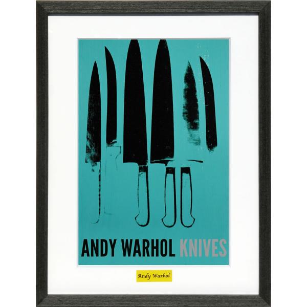 【商品名】アンディウォーホル アートパネル アートフレーム付 壁掛け用(絵は(c)The Andy Warhol Foundation for the Visual Arts, Inc. オフセット印刷・額縁は無垢材 塗装仕上げ)【人物説明...