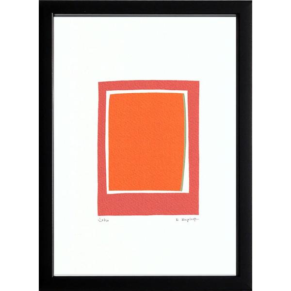 【商品名】デニス・デュプロック アートパネル アートフレーム付 壁掛け用 シルクスクリーン(絵はデニス・デュプロックのライセンスプリント(c)King &amp; McGaw・額縁は無垢材 塗装仕上げ)【人物説明】デニス デュプロックは色と...