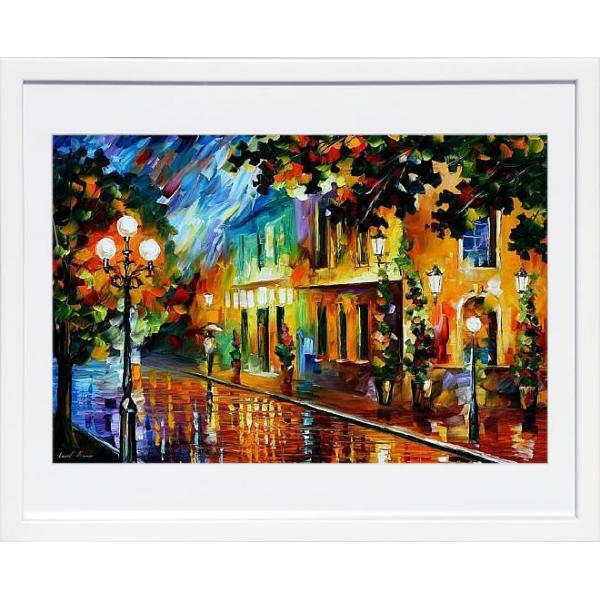 【海外より取寄せ商品】●配送日指定：不可　●発送日：約25〜35営業日●キャンセル：不可【商品説明】レオニード アフレモフは、現代の印象派の画家であり、その作品はパレットナイフの助けを借りて作られた明るい色と幅広いフルボディのブラシストロー...