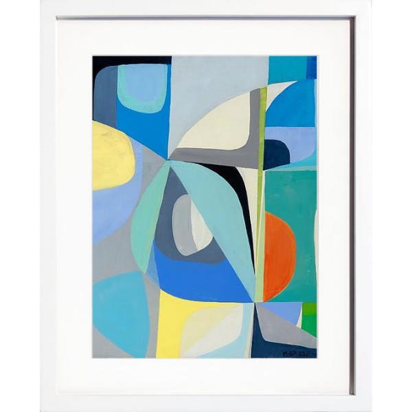 【海外より取寄せ商品】●配送日指定：不可　●発送日：約25営業日●キャンセル：不可【商品説明】マリオン グリーゼは新進気鋭の女性アメリカ人アーティストです。女性ならではの優しい曲線で描かれた鮮やかな抽象画は、多くの批評家から高く評価されてい...