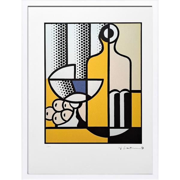 【商品名】ロイ・リキテンスタイン アートパネル アートフレーム付 壁掛け用 COA証明書付(絵は(C)Castelli Graphics/STYRIA Studioのエンボス加工 エディションナンバーあり(150枚限定) リトグラフ、ARC...