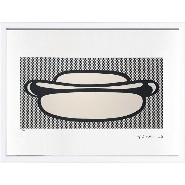 【商品名】ロイ・リキテンスタイン アートパネル アートフレーム付 壁掛け用 COA証明書付(絵は(C)Castelli Graphics/STYRIA Studioのエンボス加工 エディションナンバーあり(150枚限定) リトグラフ、ARC...