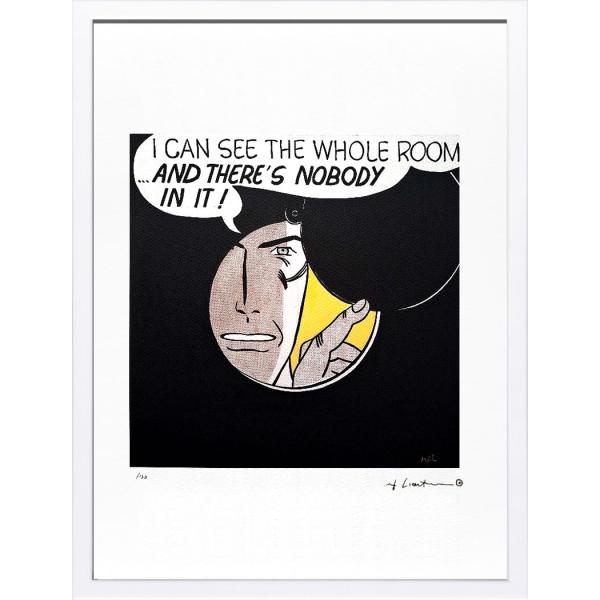 【商品名】ロイ・リキテンスタイン アートパネル アートフレーム付 壁掛け用 COA証明書付(絵は(C)Castelli Graphics/STYRIA Studioのエンボス加工 エディションナンバーあり(150枚限定) リトグラフ、ARC...