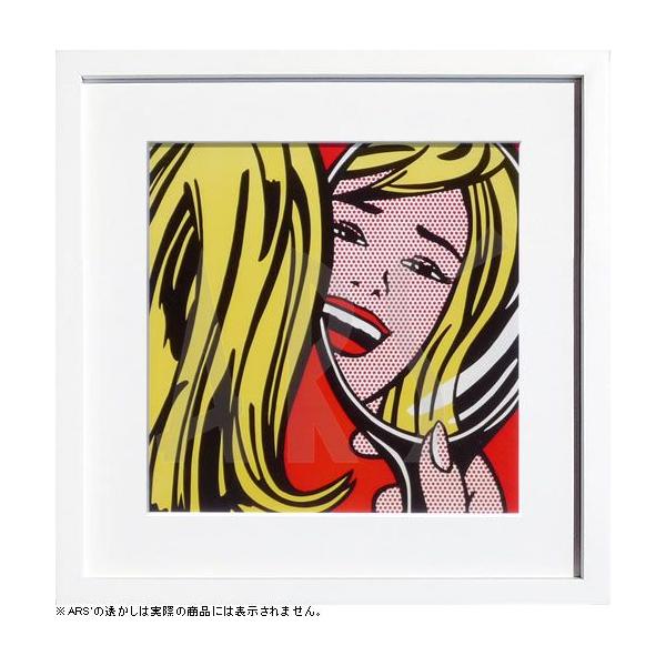 【商品名】ロイ・リキテンスタイン アートパネル アートフレーム付 壁掛け用(絵は(C)Estate of Roy Lichtenstein オフセット印刷・額縁は無垢材 塗装仕上げ)※ネット通販で本商品を真似た廉価量販品が販売されていますが...
