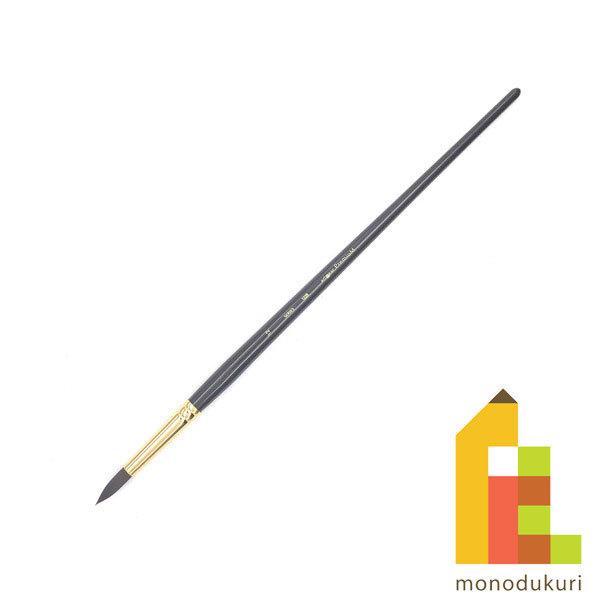 穂先長さ×巾(mm)　　27ｘ7φ太めで豚毛のような強いコシと、耐久性を実現しました。1本1本の繊維に画筆に適した特殊加工を施して、弾力があり、絵具の含みの良い≪プレミアムファイバー≫に仕上げました。アクリル・水彩・油筆122シリーズでは丸...