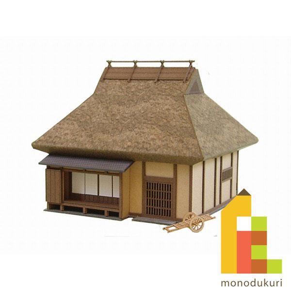 ■商品名：みにちゅあーとキット なつかしのジオラマシリーズ 【農家】■セット内容：レーザーシートA〜E（5枚）、屋根シート（1枚）、組立て説明書■スケール：1/150■サイズ：W68×D64×H55mm■対象年齢：12才以上■組立て所要時間...