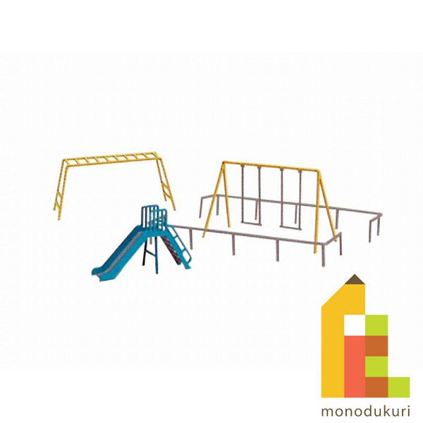 ■商品名：みにちゅあーとキット ジオラマオプションキット 【遊具A】■セット内容：レーザーシート（3枚）、組立て説明書■スケール：1/150■サイズ：すべり台：20mm、ブランコ：22mm、うんてい：27mm■対象年齢：12才以上■組立て所...