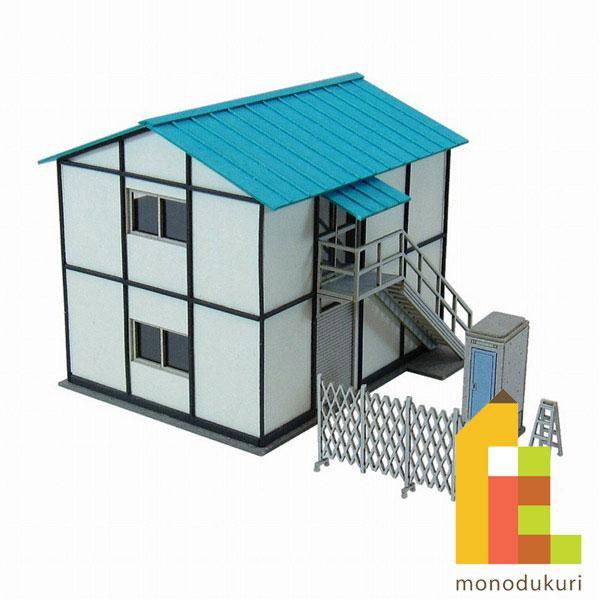 ■商品名：みにちゅあーとキット なつかしのジオラマシリーズ 【プレハブ小屋A】■セット内容：レーザーシートA〜G（7枚）、レーザーシート（1枚）、プラ板（1枚）、組立て説明書■スケール：1/150■サイズ：W39×D50×H43mm■対象年...