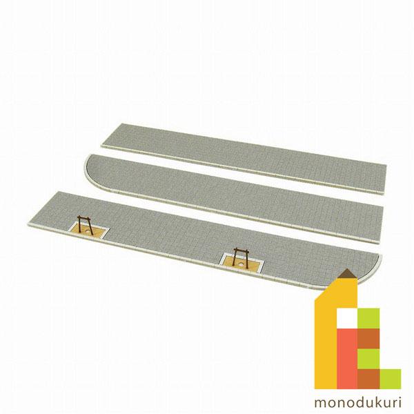 ■商品名：みにちゅあーとキット なつかしのジオラマシリーズ 【歩道A-1】■セット内容：レーザーシートA〜B（2枚）、レーザーシート（3枚）、組立て説明書■スケール：1/150■サイズ：W123×D21×H1mm■対象年齢：12才以上■組立...