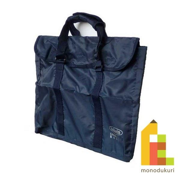【サイズ】　F10 (W580×H480×D55mm)【内容】　ポリエステル（撥水加工）/　紺（ネイビー）/ 中把手つき張りキャンバス2枚をキャンバスクリップで止めて収納することができる、軽くて丈夫なバッグです。